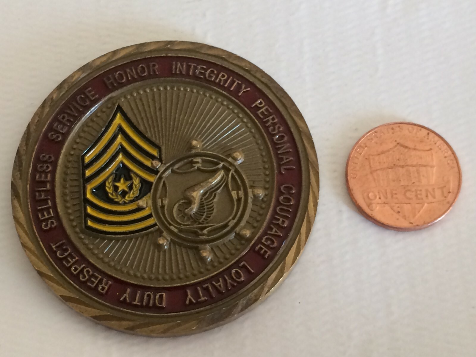 US Army Transportation Center Command Sergeant Major Challenge Coin | eBay