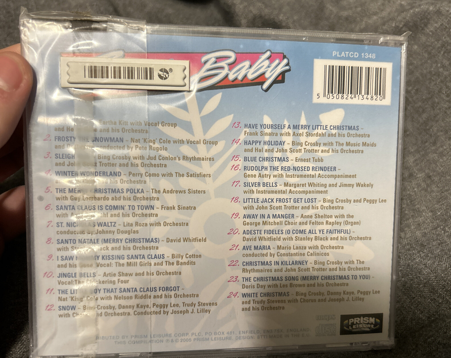 Santa Baby: 24 Festive Favourites by Various Artists (CD, Jul-2005 ...