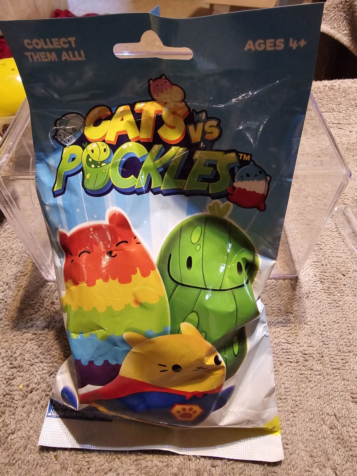 Cats Vs Pickles Blind Bag Mystery Plush Cepia | eBay