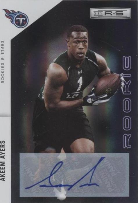 2011 Panini Rookies & Stars - Rookie Akeem Ayers #154 Rookies Holofoil ...