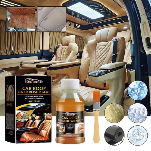 Car Roof Liner Repair Glue 100ml Fast Dry Glue Liquid Adhesio Fabric ...