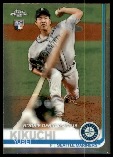 2019 Topps Chrome Update #51 Yusei Kikuchi RD | eBay