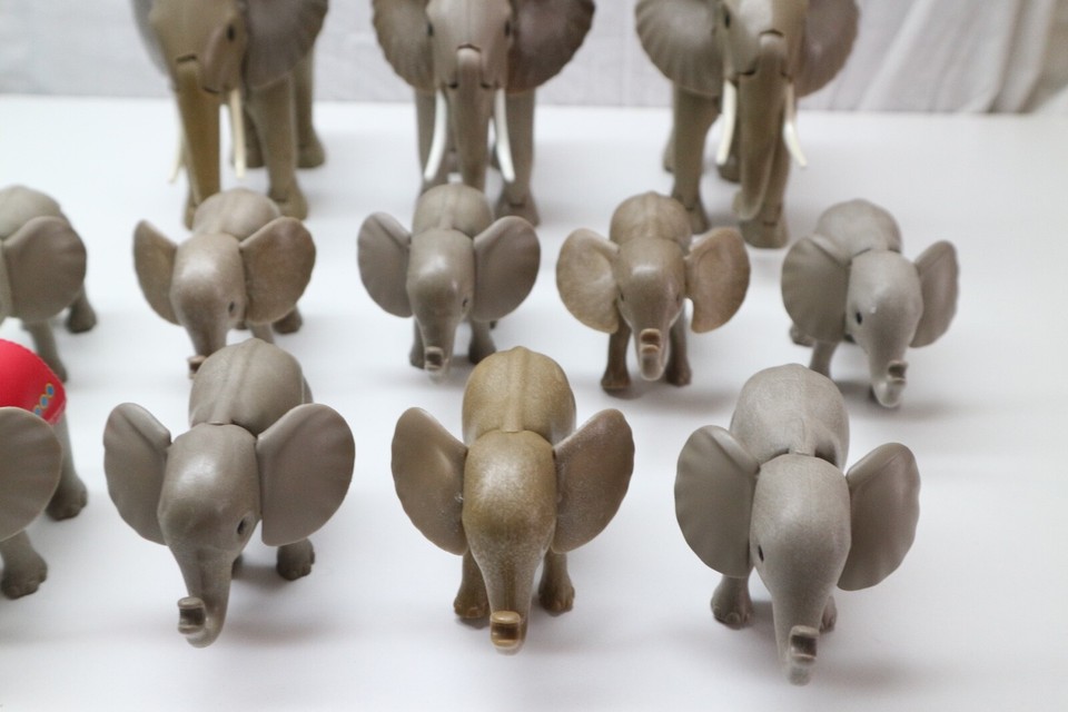 playmobil elephant x12 use safari landscape savanna wildlife 4827 70324 ...