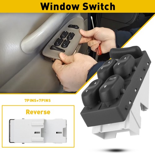 For 99-01 Ford F250 F350 F450 F550 LH Driver Power Window Switch ...