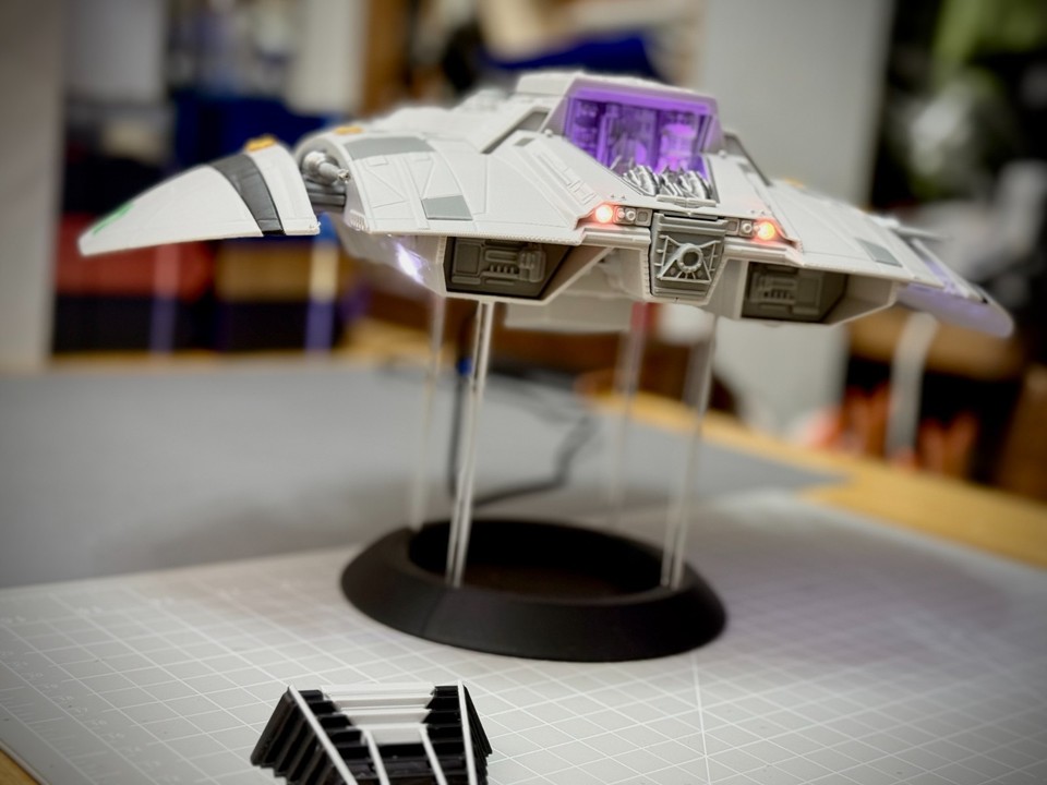 BSG 1978 Cylon Raider TOS Classic (14 in. ANIMATED LIGHTS) | eBay