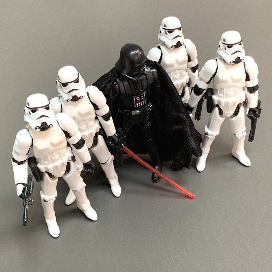 Darth Vader And Stormtroopers