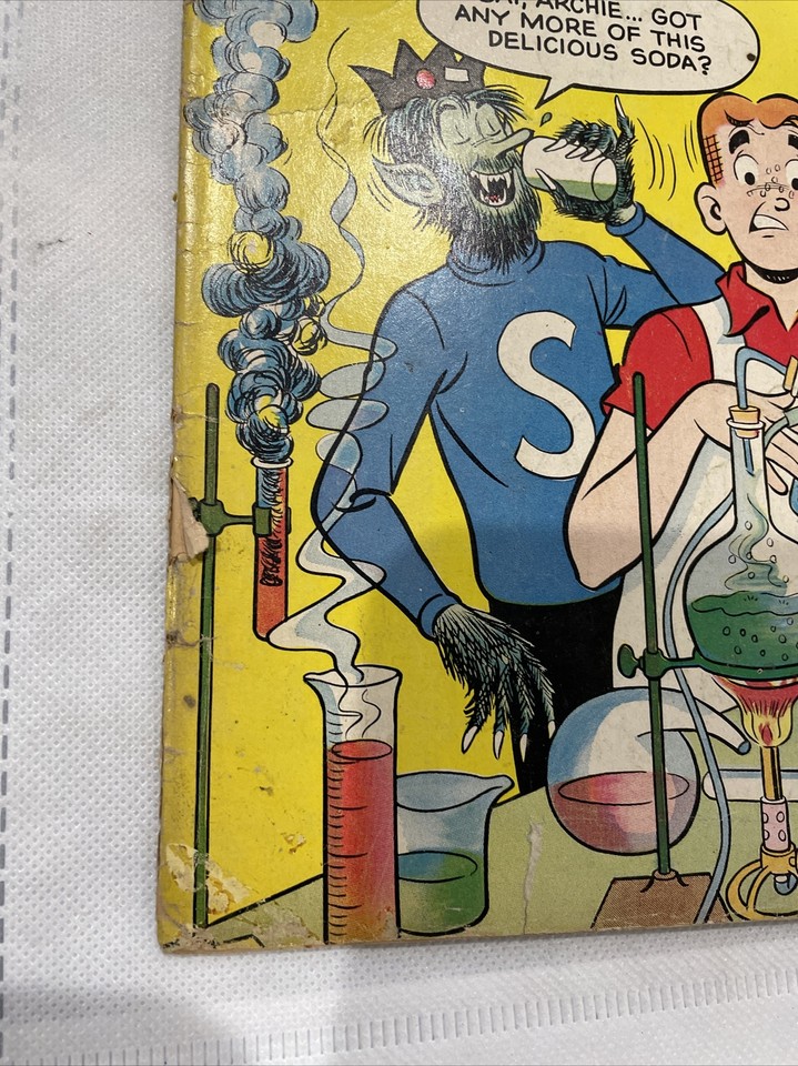 Archie’s Mad House #15 comic Monsters Jughead werewolf Poor Low Grade ...