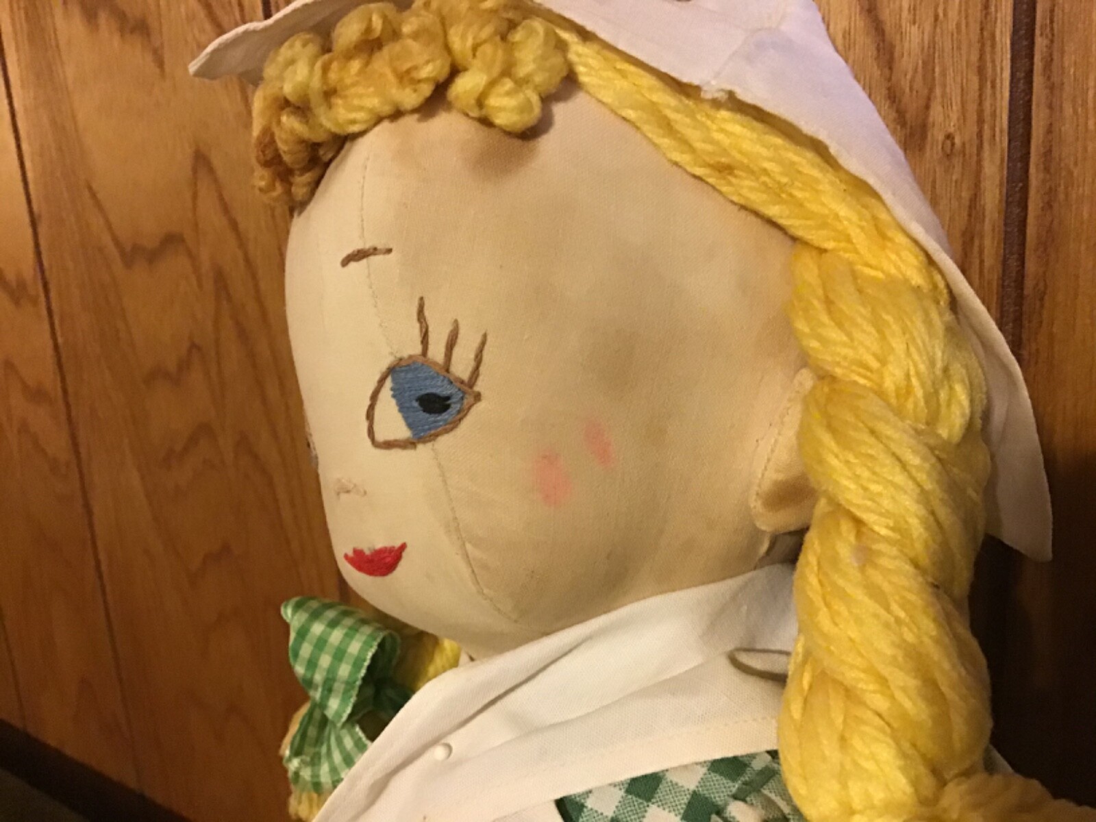 Handmade Toaster Doll Cover: Cloth: Green/White Checkered: 11" Tall | eBay