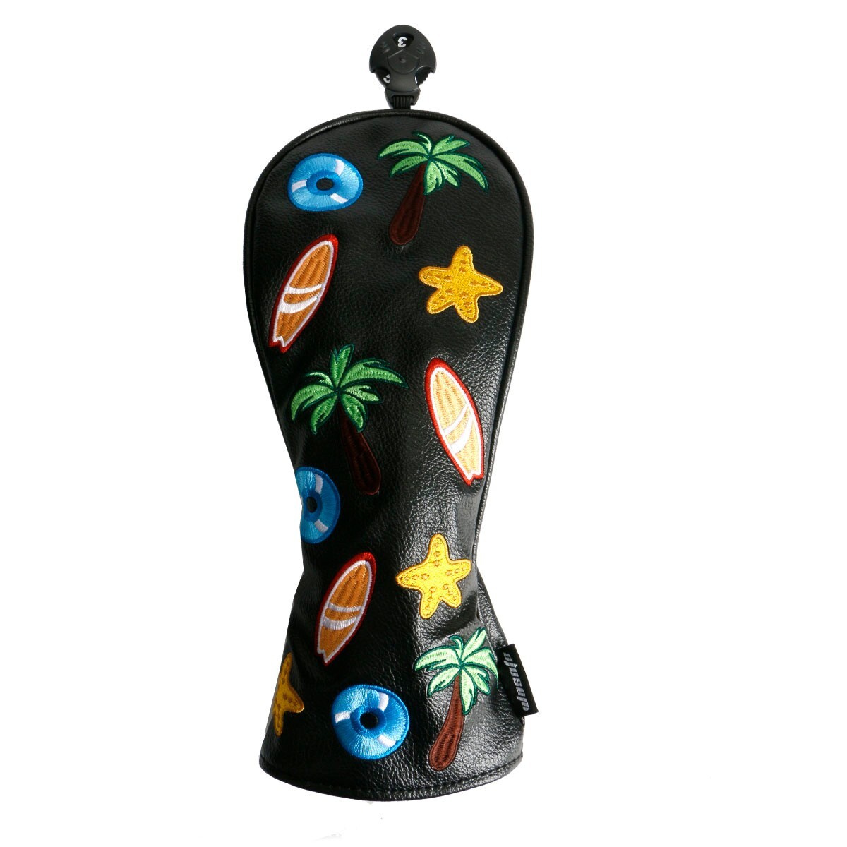 Palm Tree Design Golf Club Headcover Driver/Fairway Wood/Hybrid Cover ...