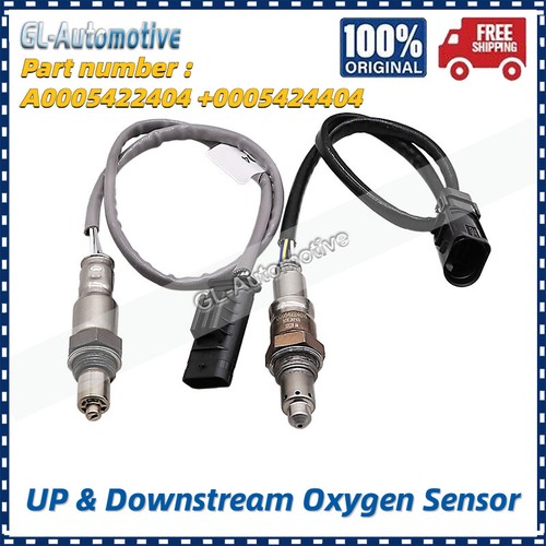 UP/Downstream Oxygen Sensor A0005422404+0005424404 for Mercedes-Benz ...