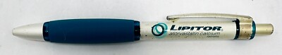 LIPITOR METAL Drug Rep Advertising Pen Pharmaceuticals Collectable Rx ...