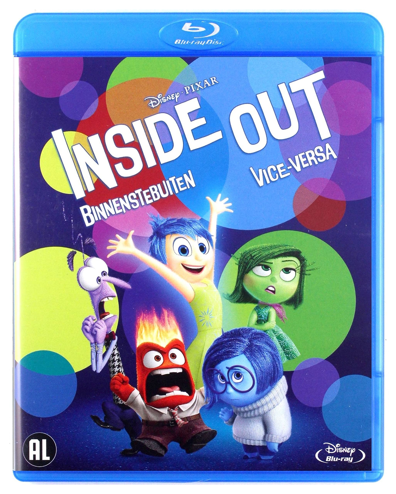 Binnenstebuiten (Inside out) (DVD) Amy Poehler Phyllis Smith Richard ...