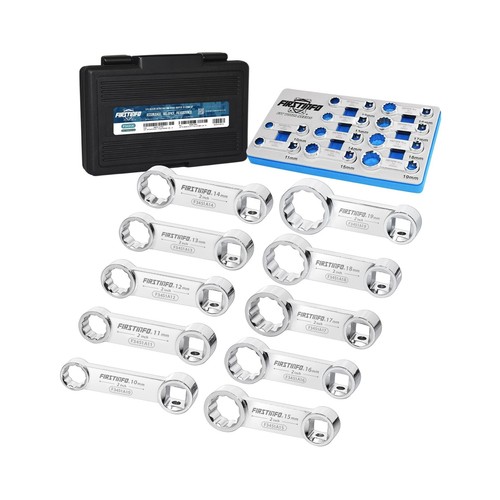 FIRSTINFO F3451A-10 pcs Metric 12-Point Box End Torque Adapter ...