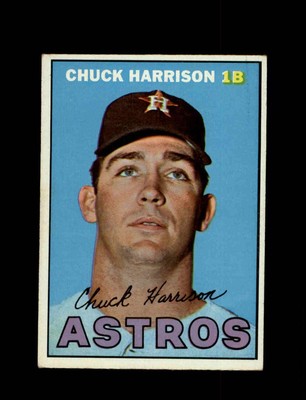 1967 CHUCK HARRISON TOPPS #8 ASTROS *G2712 | eBay