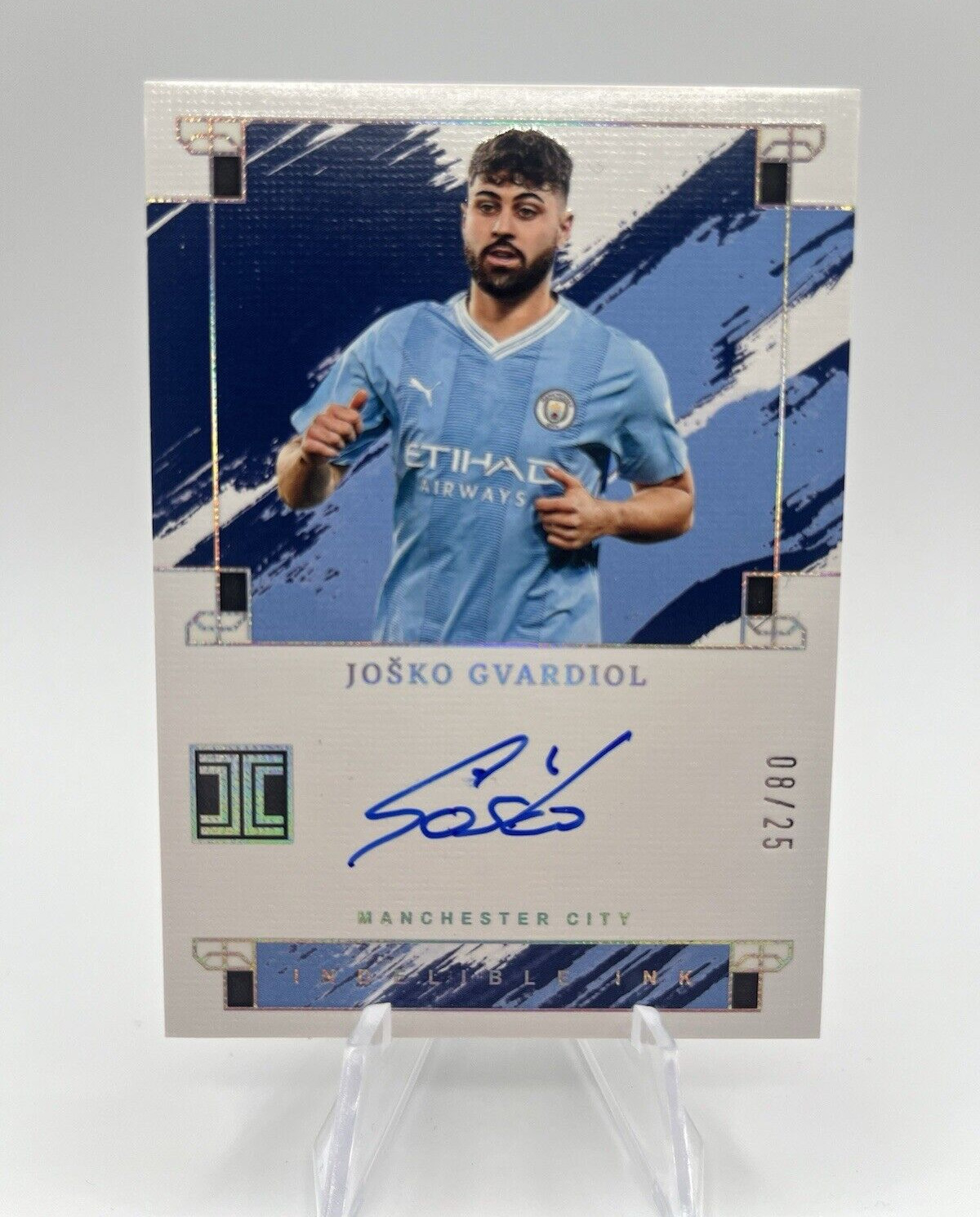 Josko Gvardiol 2023 Impeccable Premier League #II-JG Indelible Ink ...