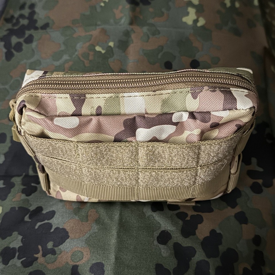 TACTICAL 600D OCP CAMO MOLLE POUCH Multi-Purpose WAIST Pack Bag Utility ...
