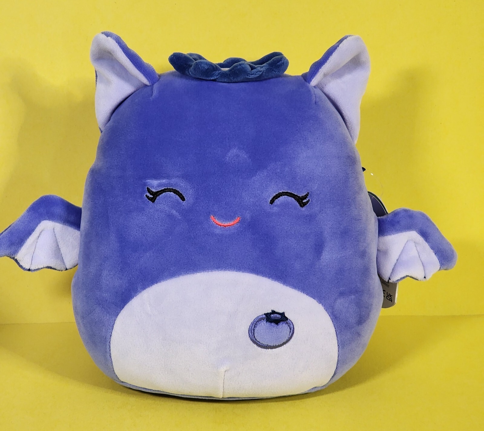 Squishmallows Fruit Hybrid Squad Bessie the Blueberry Bat 8" NWT | eBay