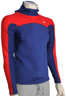Hurley Coast Guard 2MM LS Hooded Surf Jacket - Deep Royal Blue - New | eBay