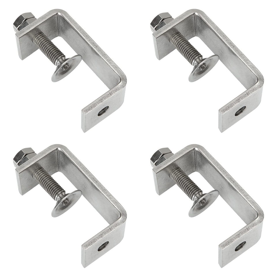 C Clamps Heavy Duty Stainless Steel C-Clamp 2 1/2 Inch Clamps for ...