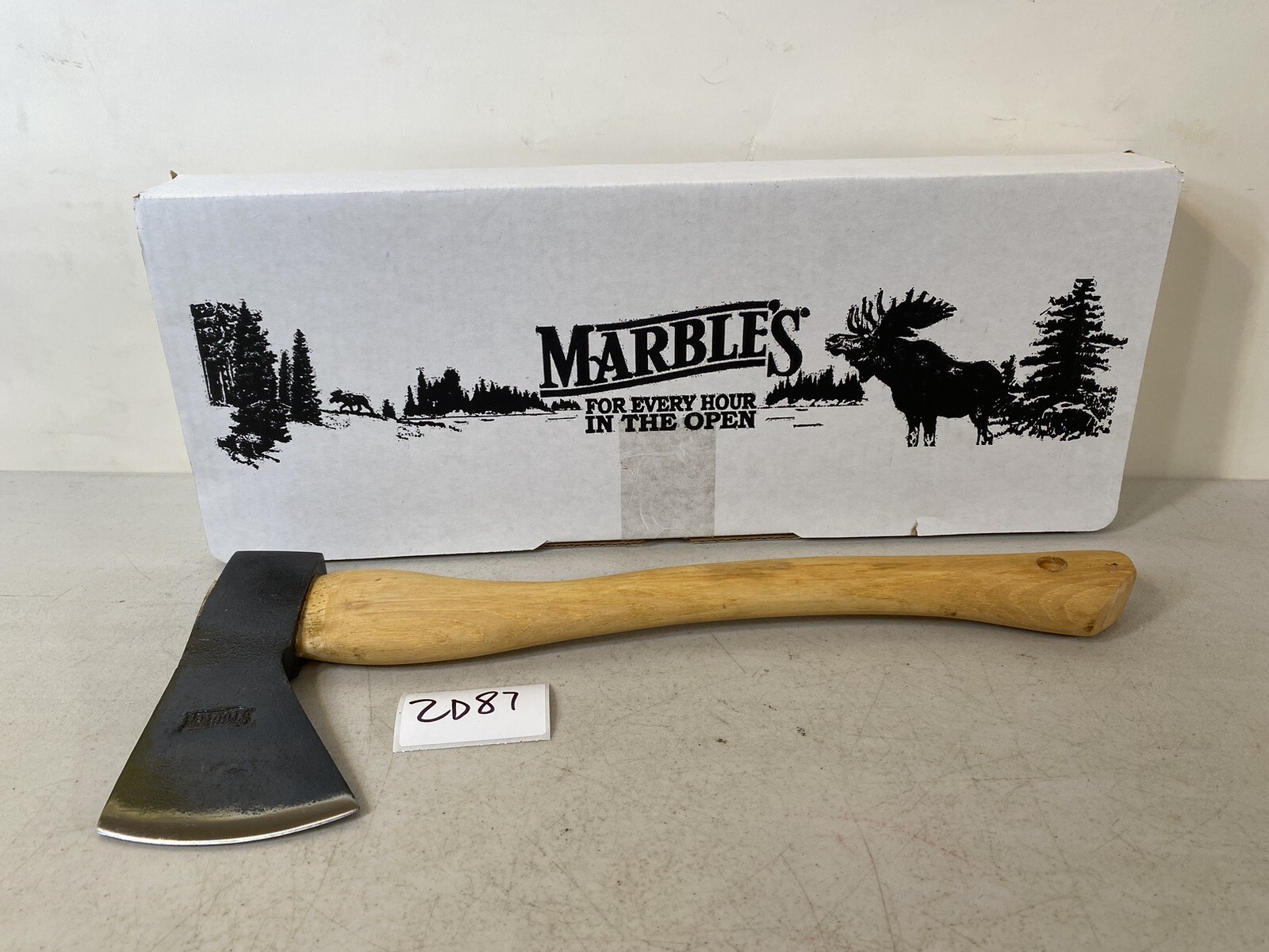 Marbles Camp Axe 6" 1045 High Carbon 15 3/4 Overall American Hickory ...