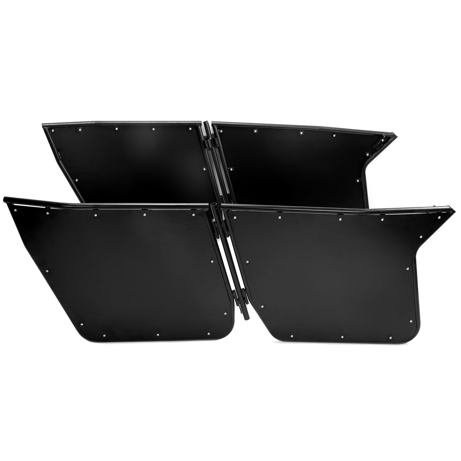 Aluminum Doors Black For Polaris RZR-4 800 2010-2014 and RZR XP4 900 ...