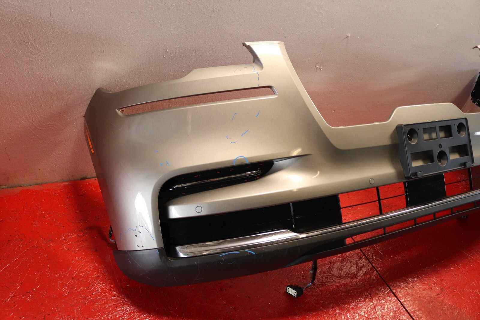 2020 2021 2022 2023 LINCOLN AVIATOR FRONT BUMPER COVER WITH 6 SENSOR ...