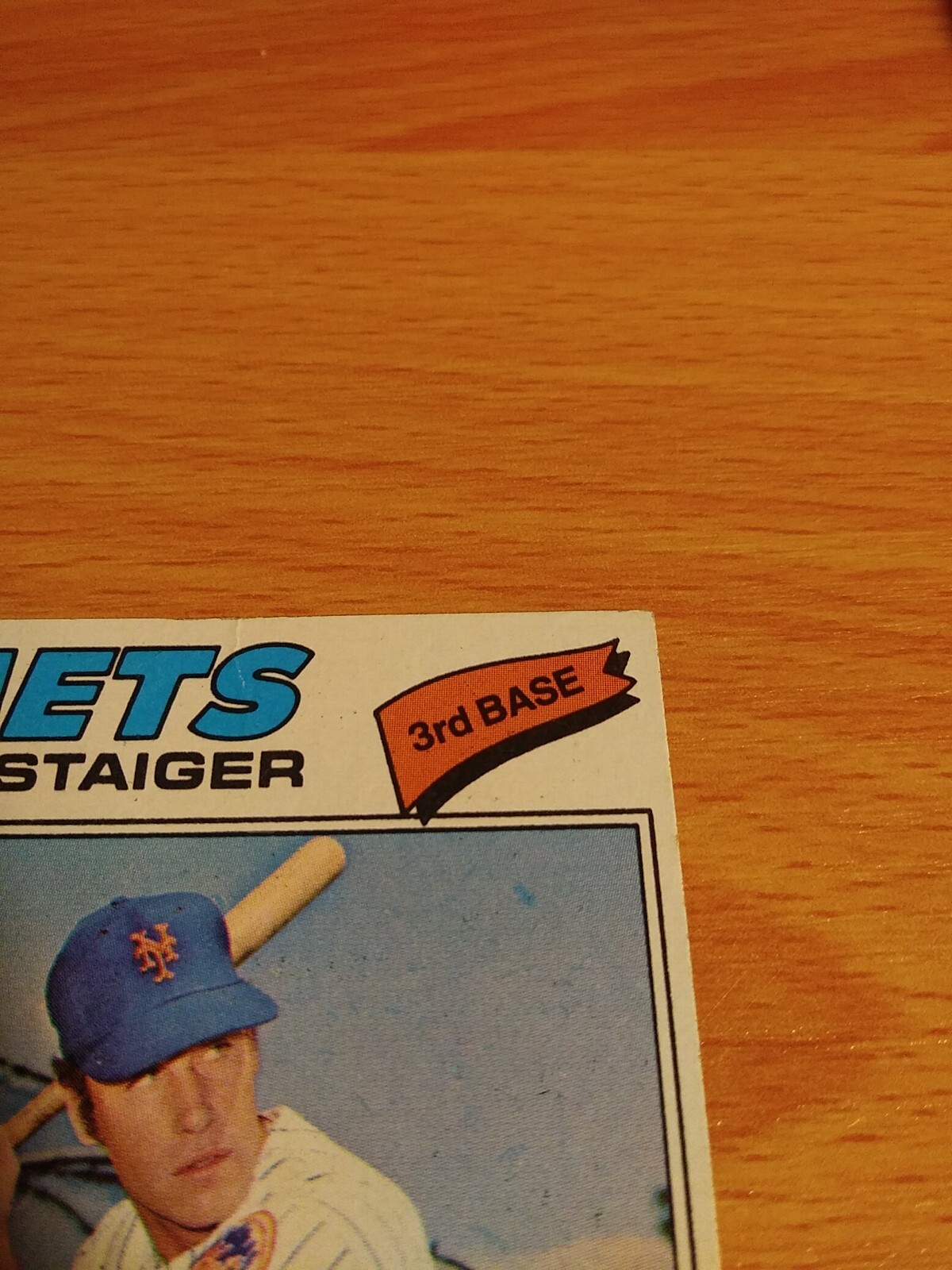 1977 TOPPS BASEBALL CARD # 281 ROY STAIGER METS 3RD BASEMAN | eBay