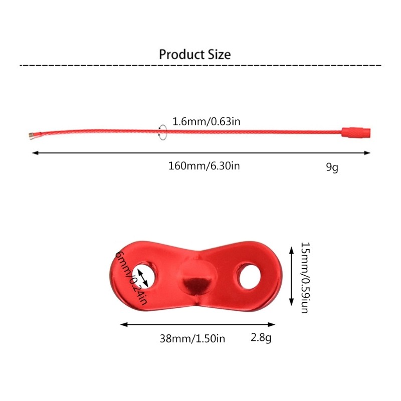 20 Pcs Camping Non-Slip Cord Lock Buckles 2 Holes Wind Rope Peanut ...