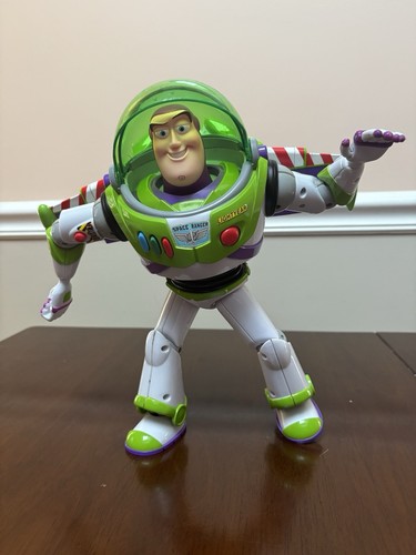 12” Power Blaster Buzz Lightyear Talking Action Figure Thinkway Toy | eBay
