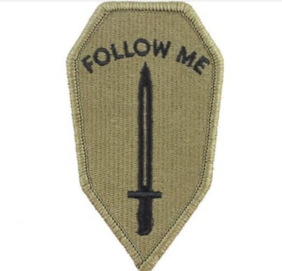 Infantry School "Follow Me" OCP Patch w/ Hook Fastener (each) | eBay