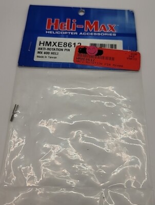 Helimax Anti rotation Pin MX 400 Heli Rc Helicopter Heli-Max HMXE8612 ...