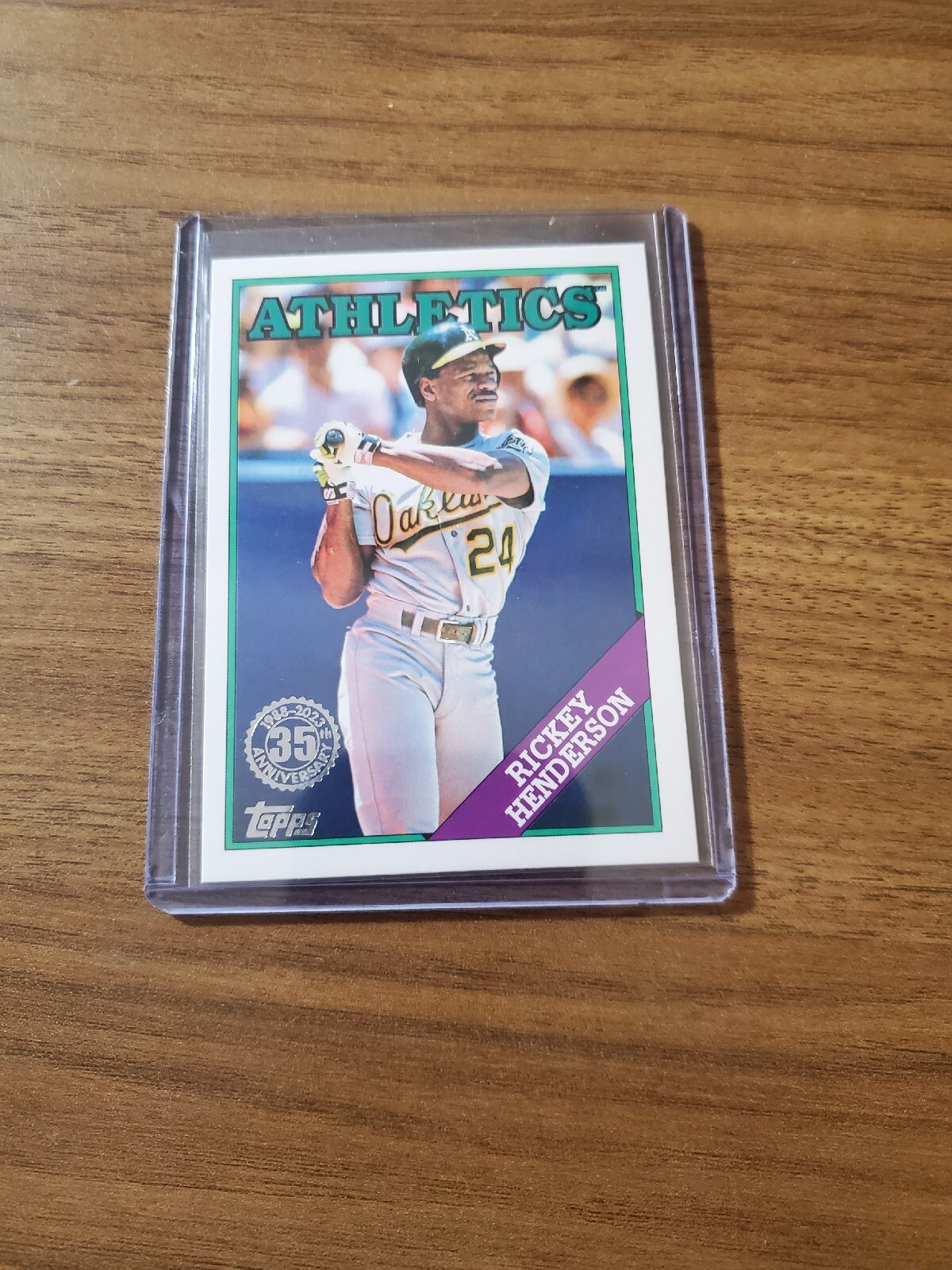 Rickey Henderson 2023 Topps Series 1 Topps Insert T88-60 Oakland ...