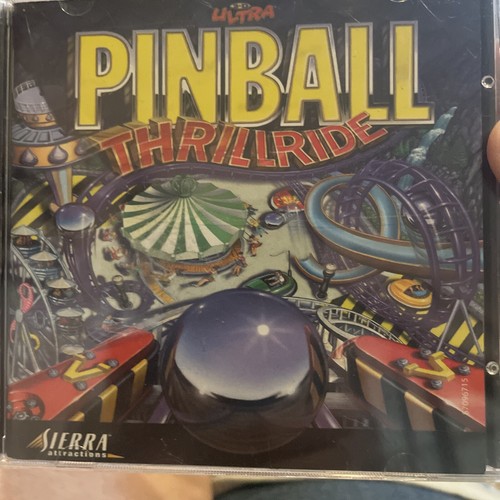 Ultra Pinball Thrillride - VINTAGE PC CD ROM Video Game by Sierra ...