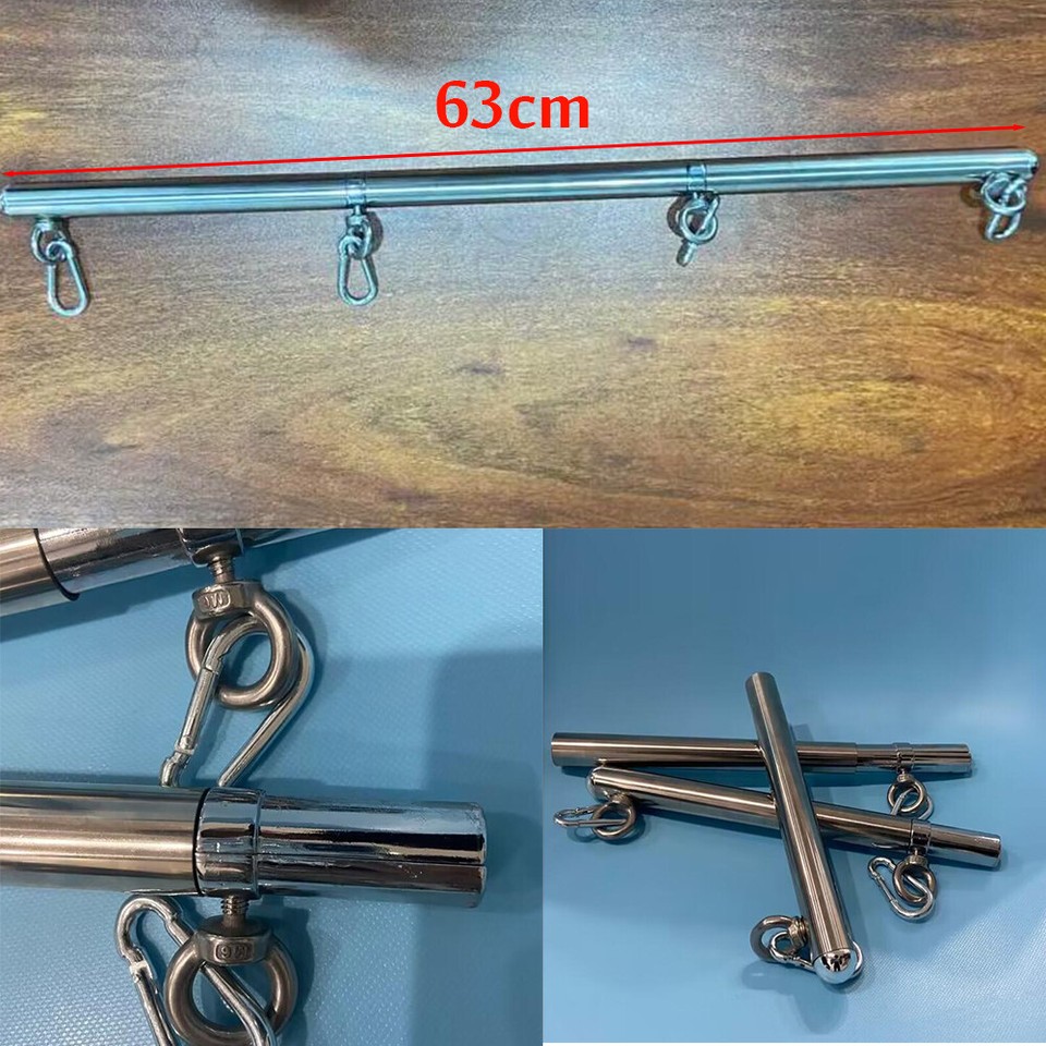 Bondage Leg Open Bar BDSM Open Leg Handcuffs Ankle Cuffs Bed Slave ...
