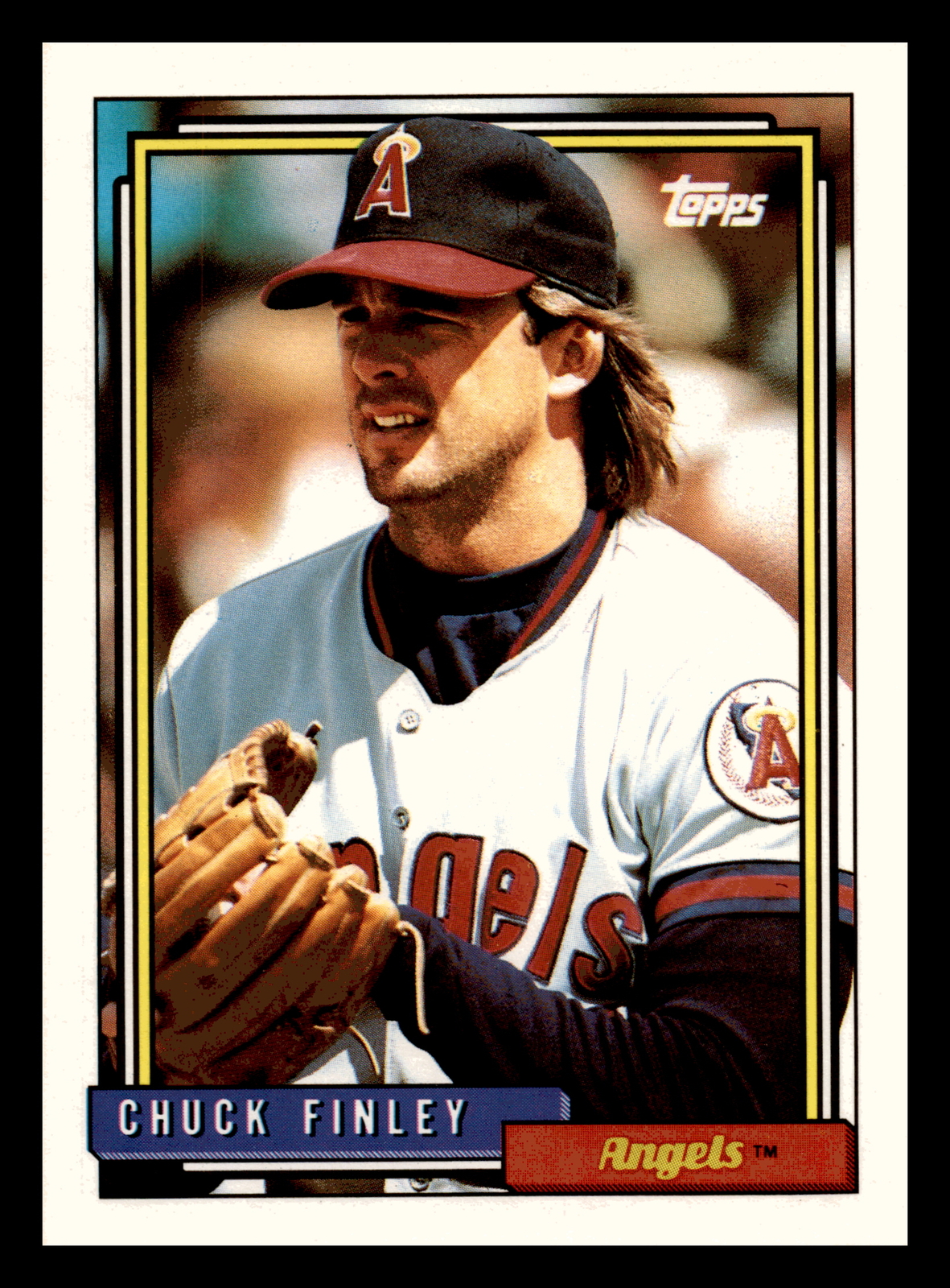1992 Topps Chuck Finley California Angels #247 Centered Mint | eBay