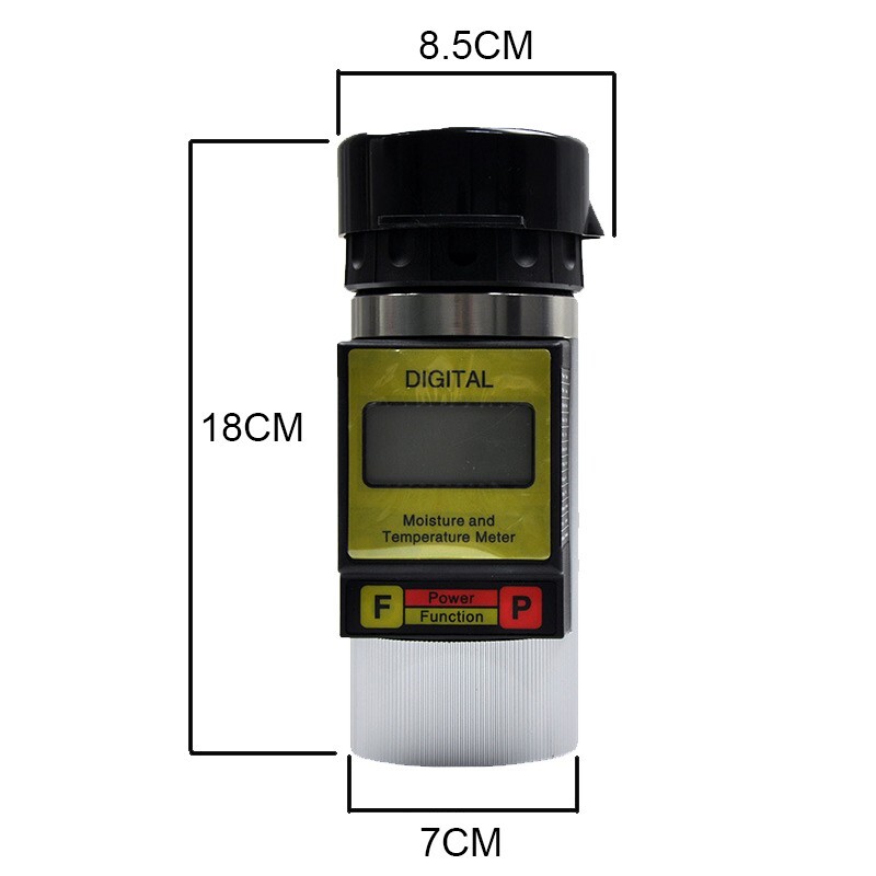 24 Kinds Digital Grains Moisture Meter Coffee Beans Temperature ...