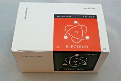 Colorverse Electron and Selectron 2 Bottle Set 65ml + 15ml Fountain Pen ...