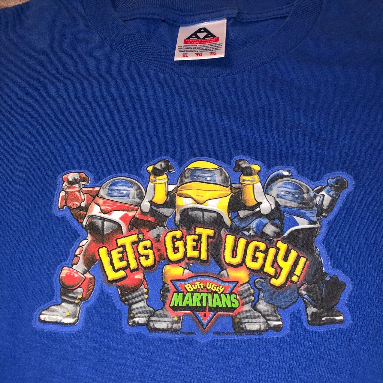 Vintage 2001 Nickelodeon BUTT UGLY MARTIANS Cartoon T… - Gem