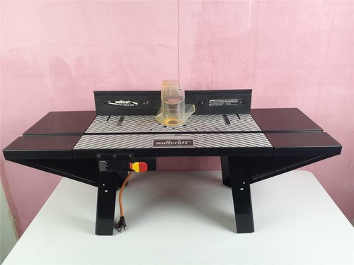 Wolfcraft 540 Router Table 40-3/4" Long 14-1/4" Wide 14" Tall Aluminum ...