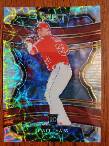 2020 Select Baseball Scope Prizm Matt Thaiss Rookie RC #84 Los Angeles ...