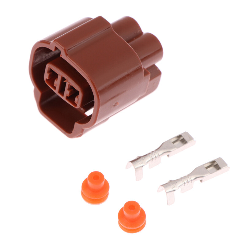 1 Set 2 Pin Sumitomo Waterproof Female Temperature Sensor Socket 6189 ...