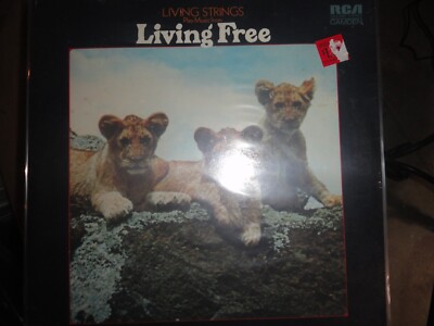 VINYL RECORD LP LIVING STRINGS PLAYS MUSIC FROM LIVING FREE #1 CAMDEN ...