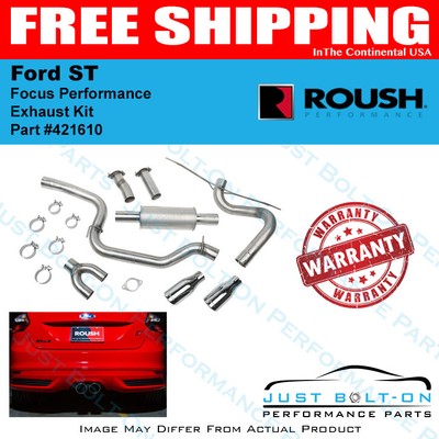 ROUSH 2012-2019 Ford ST Focus Performance Exhaust Kit | eBay