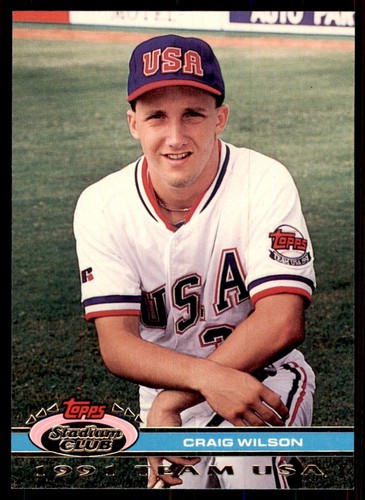 1991 Stadium Club Stadium Set Craig Wilson Baseball Cards #196 | eBay