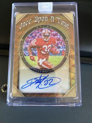 2021 Panini One Ricky Watters Bronze Once Upon A Time Auto Autograph ...