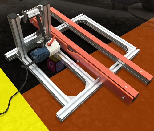 220V 350W Woodworking Edge Trimming Machine Electric Edge Trimmer Edge ...