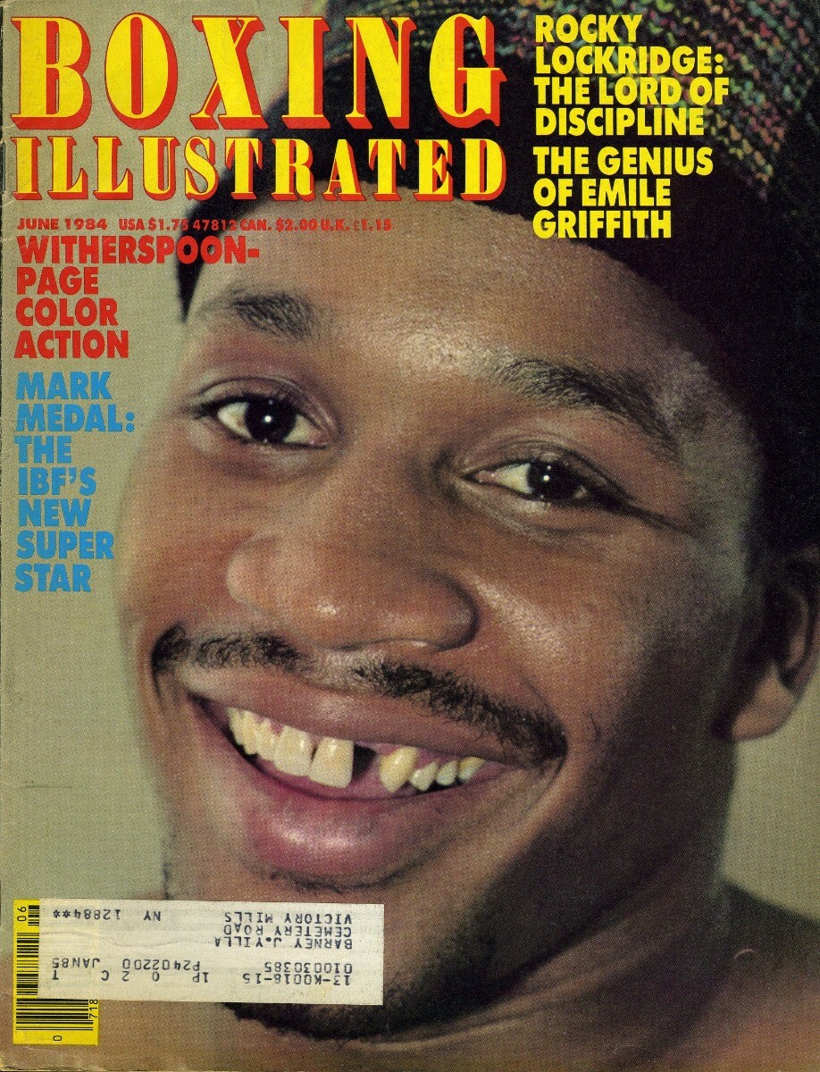 TIM WITHERSPOON/GREG PAGE Boxing Illustrated Magazine June 1984 EMILE ...