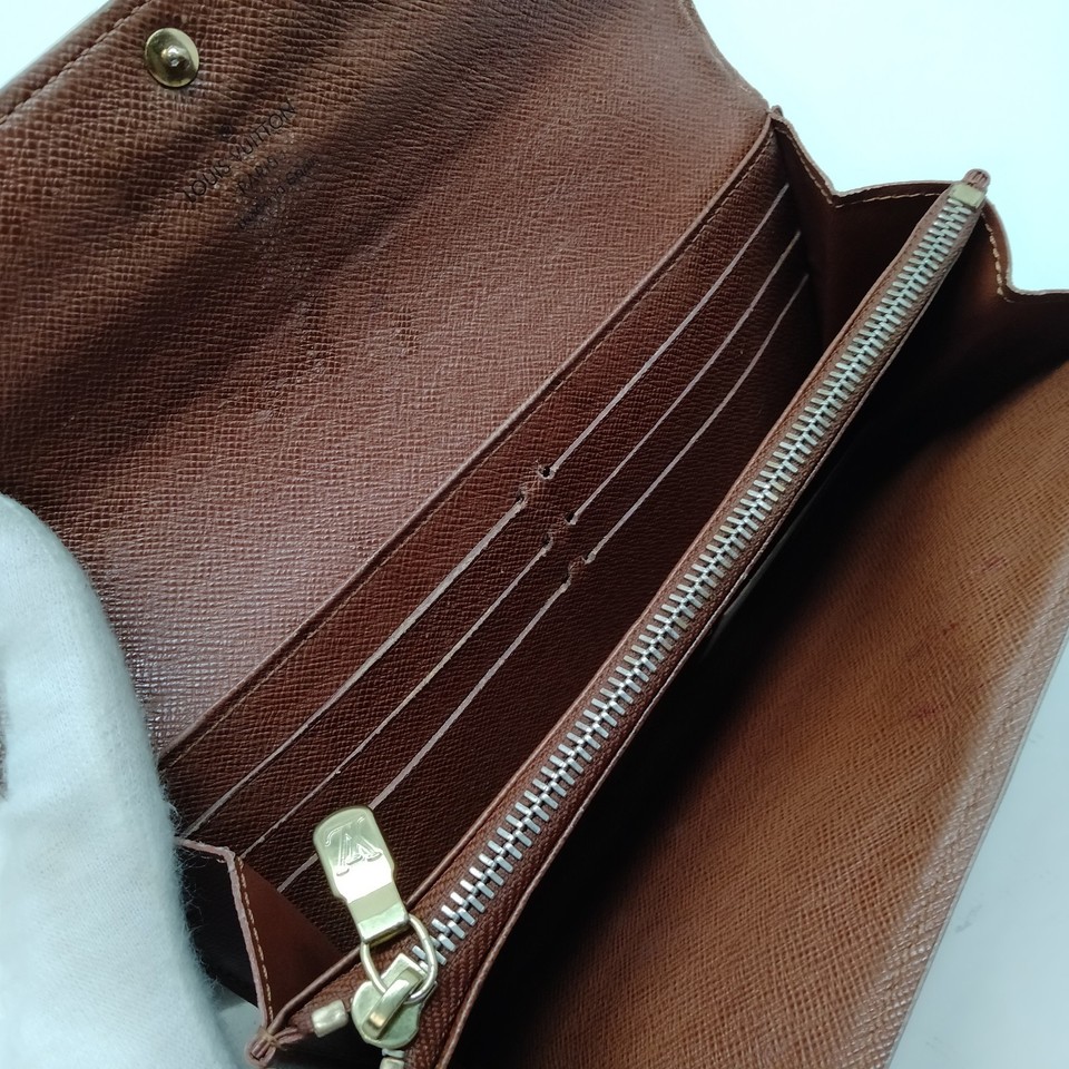 Louis Vuitton Long Wallet Brown Monogram | eBay UK