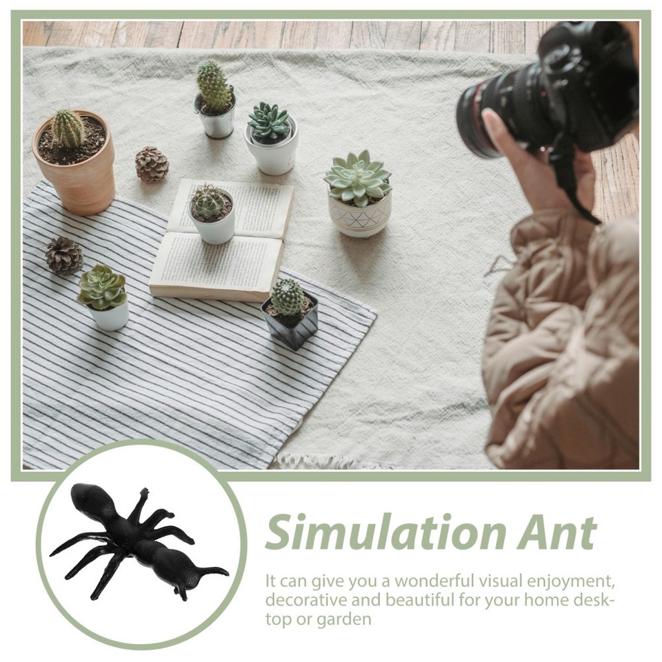 200Pcs Simulated Ants Plastic Figurines for Home Office Indoor ...