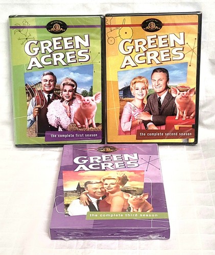 3 DVD Sets GREEN ACRES Complete 1st, 2nd & 3rd Season. Gabor, Albert ...